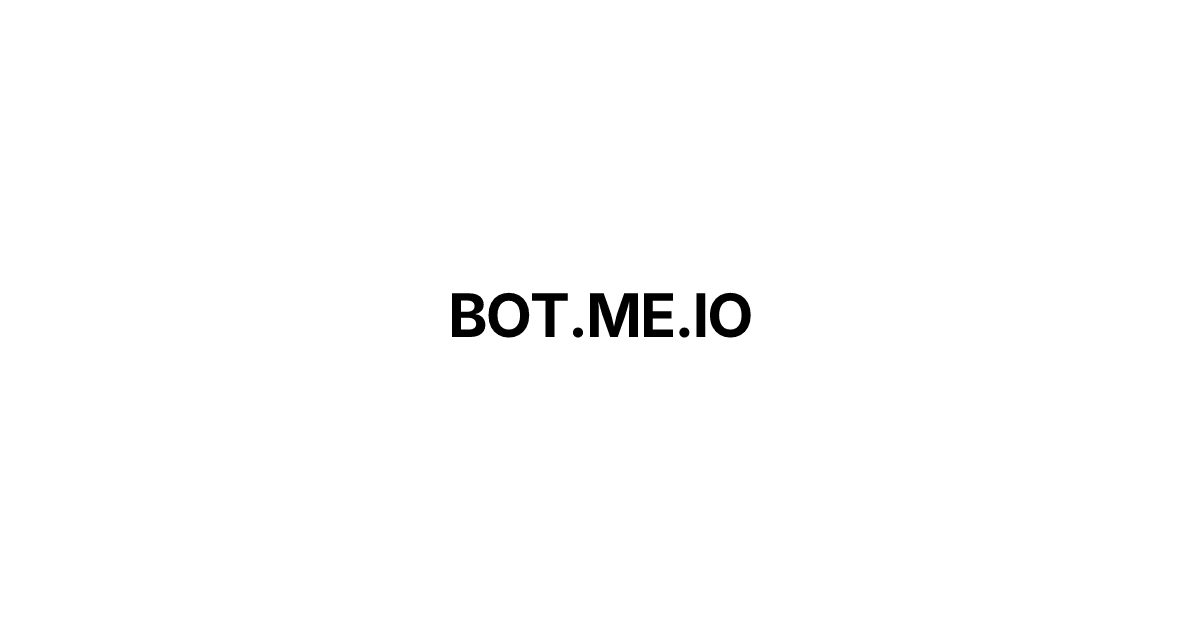 BOT.ME.IO